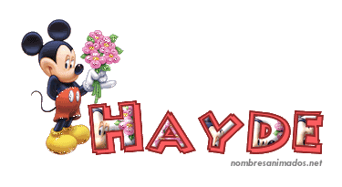 Gifs Animados del Nombre Haydeé. Imágenes gifs. Firmas animadas