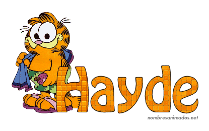 Gifs Animados del Nombre Haydeé. Imágenes gifs. Firmas animadas