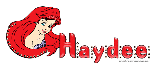 Gifs Animados del Nombre Haydeé. Imágenes gifs. Firmas animadas