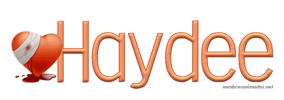Gifs Animados del Nombre Haydeé. Imágenes gifs. Firmas animadas