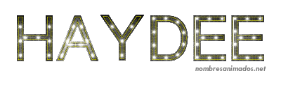 Gifs Animados del Nombre Haydeé. Imágenes gifs. Firmas animadas