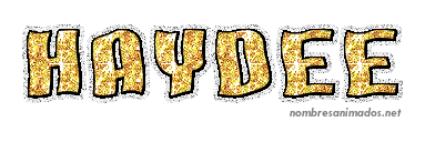 Gifs Animados del Nombre Haydeé. Imágenes gifs. Firmas animadas