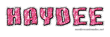 Gifs Animados del Nombre Haydeé. Imágenes gifs. Firmas animadas