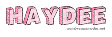Gifs Animados del Nombre Haydeé. Imágenes gifs. Firmas animadas