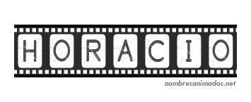 Gifs Animados del Nombre Horacio. Imágenes gifs. Firmas animadas