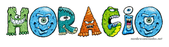 Gifs Animados del Nombre Horacio. Imágenes gifs. Firmas animadas