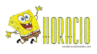 Gifs Animados del Nombre Horacio. Imágenes gifs. Firmas animadas