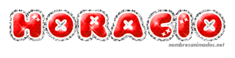 Gifs Animados del Nombre Horacio. Imágenes gifs. Firmas animadas