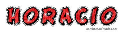 Gifs Animados del Nombre Horacio. Imágenes gifs. Firmas animadas