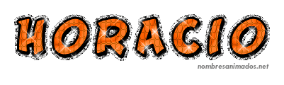 Gifs Animados del Nombre Horacio. Imágenes gifs. Firmas animadas
