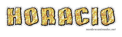 Gifs Animados del Nombre Horacio. Imágenes gifs. Firmas animadas