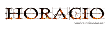 Gifs Animados del Nombre Horacio. Imágenes gifs. Firmas animadas