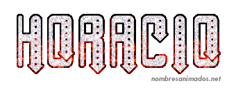 Gifs Animados del Nombre Horacio. Imágenes gifs. Firmas animadas