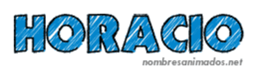 Gifs Animados del Nombre Horacio. Imágenes gifs. Firmas animadas