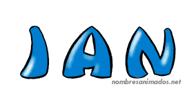 Gifs Animados del Nombre Ian. Imágenes gifs. Firmas animadas