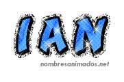 Gifs Animados del Nombre Ian. Imágenes gifs. Firmas animadas