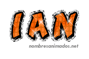 Gifs Animados del Nombre Ian. Imágenes gifs. Firmas animadas