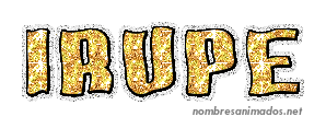 Gifs Animados del Nombre Irupé. Imágenes gifs. Firmas animadas