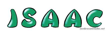 Gifs Animados del Nombre Isaac. Imágenes gifs. Firmas animadas