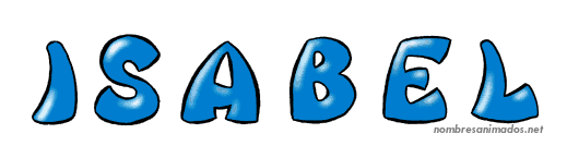 Gifs Animados del Nombre Isabel. Imágenes gifs. Firmas animadas