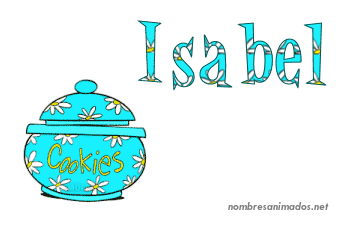 Gifs Animados del Nombre Isabel. Imágenes gifs. Firmas animadas