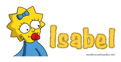 Gifs Animados del Nombre Isabel. Imágenes gifs. Firmas animadas