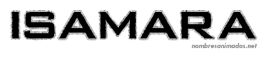Gifs Animados del Nombre Isamara. Imágenes gifs. Firmas animadas