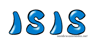 Gifs Animados del Nombre Isis. Imágenes gifs. Firmas animadas
