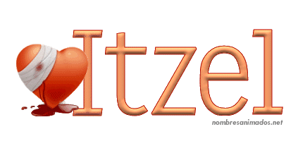 Gifs Animados del Nombre Itzel. Imágenes gifs. Firmas animadas
