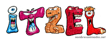 Gifs Animados del Nombre Itzel. Imágenes gifs. Firmas animadas