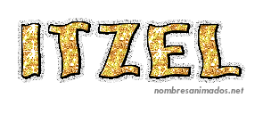 Gifs Animados del Nombre Itzel. Imágenes gifs. Firmas animadas
