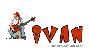 Gifs Animados del Nombre Iván. Imágenes gifs. Firmas animadas