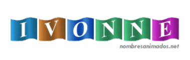 Gifs Animados del Nombre Ivonne. Imágenes gifs. Firmas animadas