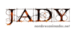 Gifs Animados del Nombre Jady. Imágenes gifs. Firmas animadas