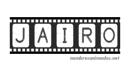 Gifs Animados del Nombre Jairo. Imágenes gifs. Firmas animadas