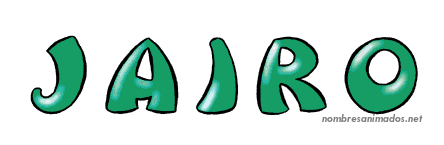 Gifs Animados del Nombre Jairo. Imágenes gifs. Firmas animadas