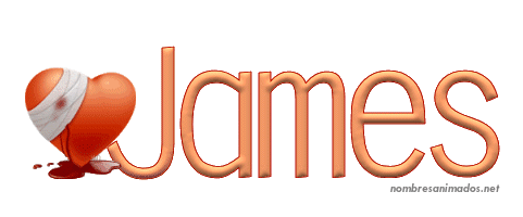 Gifs Animados del Nombre James. Imágenes gifs. Firmas animadas