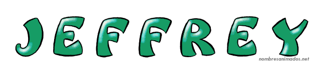 Gifs Animados del Nombre Jeffrey. Imágenes gifs. Firmas animadas