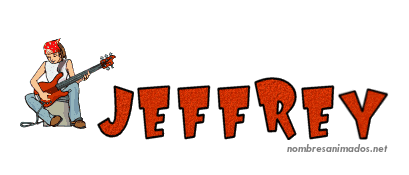 Gifs Animados del Nombre Jeffrey. Imágenes gifs. Firmas animadas