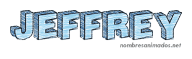 Gifs Animados del Nombre Jeffrey. Imágenes gifs. Firmas animadas