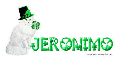 Gifs Animados del Nombre Jerónimo. Imágenes gifs. Firmas animadas