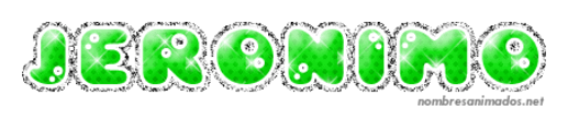 Gifs Animados del Nombre Jerónimo. Imágenes gifs. Firmas animadas
