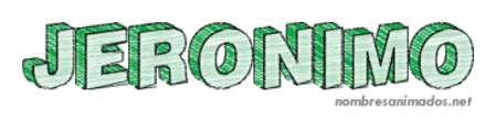 Gifs Animados del Nombre Jerónimo. Imágenes gifs. Firmas animadas