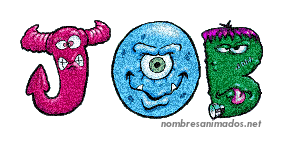 Gifs Animados del Nombre Job. Imágenes gifs. Firmas animadas