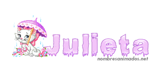 Gifs Animados del Nombre Julieta. Imágenes gifs. Firmas animadas