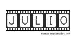Gifs Animados del Nombre Julio. Imágenes gifs. Firmas animadas