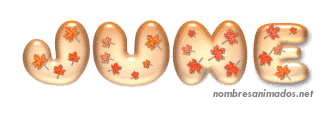 Gifs Animados del Nombre June. Imágenes gifs. Firmas animadas