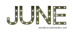 Gifs Animados del Nombre June. Imágenes gifs. Firmas animadas
