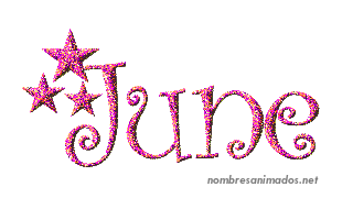 Gifs Animados del Nombre June. Imágenes gifs. Firmas animadas