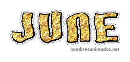 Gifs Animados del Nombre June. Imágenes gifs. Firmas animadas